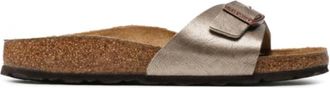 Birkenstock Femme, Chaussures, Gris, Taille: 38 EU Madrid Narrow Fit