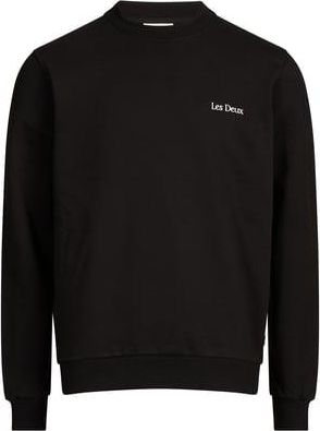 Les Deux Sweatshirt &agrave; imprim&eacute; en coton