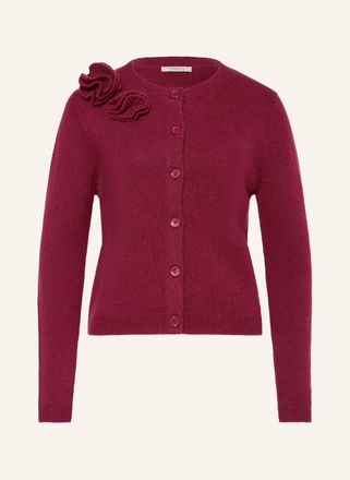 Lilienfels Lilienfels Strickjacke Mit Cashmere rot