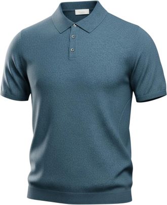 Roberto Collina Homme, Tops, Bleu, Taille: 2XL Frottee-Polo