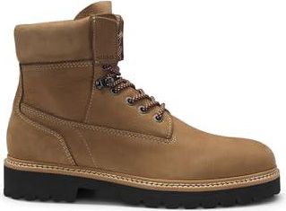 HUGO BOSS Homme Draven_halb_Nu Bottes de Cheville, Beige Ouvert, 44 EU