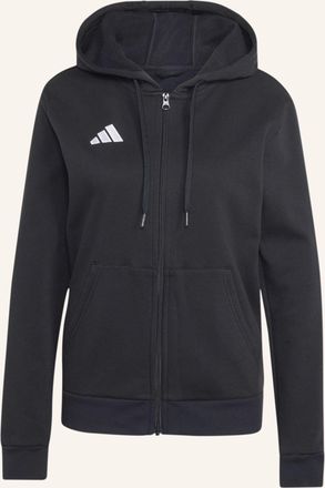 adidas entrada26 Kapuzenjacke Mit Durchgehendem Reissverschluss schwarz
