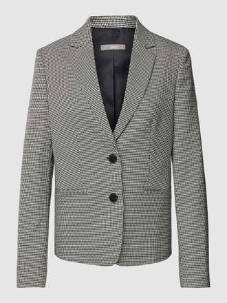 Jake*s Blazer mit Hahnentrittmuster