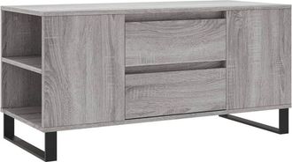 vidaXL Couchtisch Grau Sonoma 102x44,5x50 cm Holzwerkstoff vidaXL