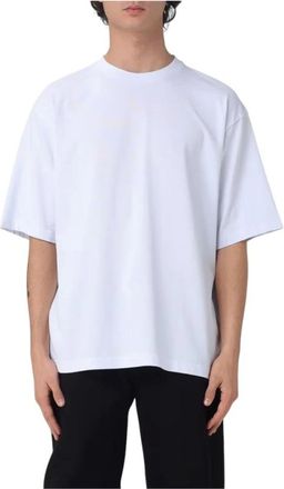 Hev&ograve; Homme, Tops, Blanc, Taille: XL T-shirt Mulino