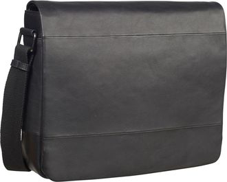 Leonhard Heyden Hamburg Shoulder Bag L Black