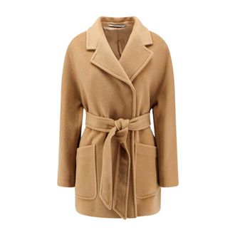 Tagliatore Denisee Coat - Femme - Manteaux - Beige - Taille: 38 FR