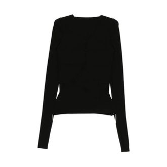 Rick Owens Langarmshirt - - Tops - Damen - Schwarzk - L