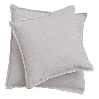 David Fussenegger Sylt Housse de coussin avec point d&eacute;coratif, Filz, 50 cm x 50 cm