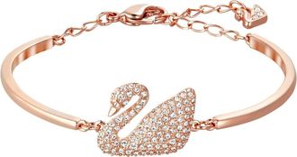 Swarovski Schwan Armband - - Accessories - Damen - Rosa - ONE SIZE