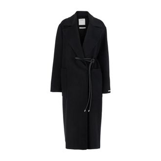 Sportmax Schwarze M&auml;ntel Abate Kollektion - - Coats - Damen - Schwarzk - XS