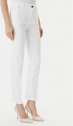 Luisa Spagnoli Jeans Aroma 542975 Wei&szlig; Straight Fit