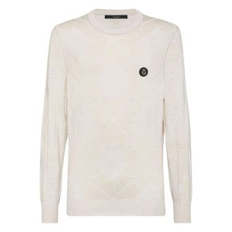 Billionaire Boys Club Rundhalspullover - - Knitwear - Herren - Wei&szlig; - 3XL
