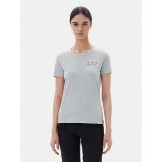 Emporio Armani T-Shirt 7W000492 AF10373 O8002 Grau Regular Fit