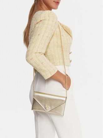 Pinko Handtasche Flat Purse Mini AI 25-26 PCPL 105347 A2O9 Goldfarben