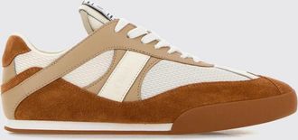 Chlo&eacute; Baskets Kick bicolores en cuir, daim et mesh avec semelle en caoutchouc