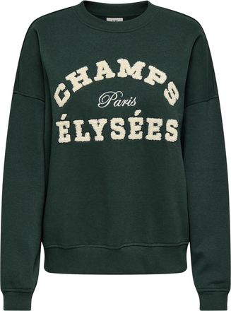 Jacqueline de Yong Jdymesa L/S O-Neck Emb Sweat JRS Noos