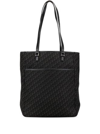 Dior sac cabas Diorissimo Trotter Canvas (2004) - Noir