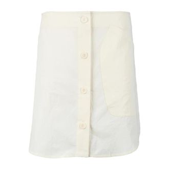 Malloni Short Skirt - - Skirts - Damen - Wei&szlig; - XS