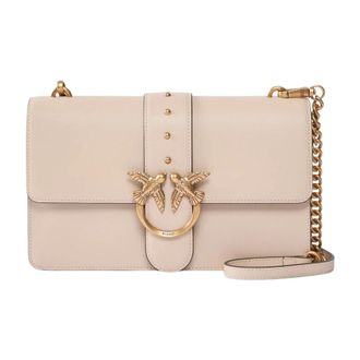 Pinko Pinko, Femme, Sacs, Beige, Taille: ONE Size Love One Classic