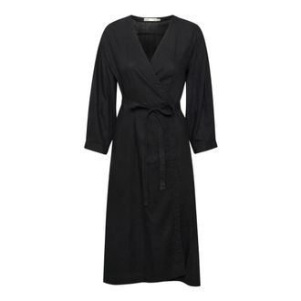 Inwear GaldriaIW Wickelkleid - - Dresses - Damen - Schwarzk - 2XL
