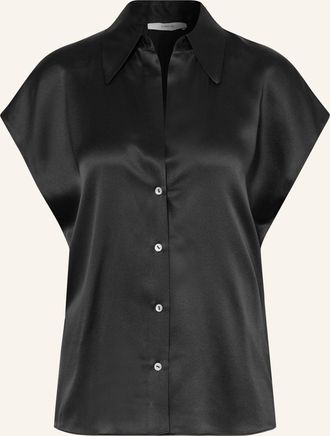 Vince Vince Hemdbluse Aus Seide schwarz