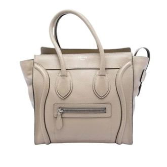 Celine Pre-owned Micro Luggage - Femme - Pre-owned - Beige - Taille: ONE Size