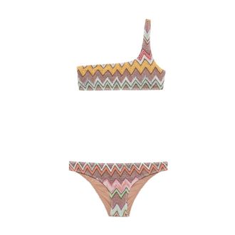 Missoni Femme, Maillots de bain, Multicolore, Taille: 42 FR Bikini une &eacute;paule