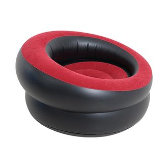 Generico Aufblasbares Relax-Sofa, tragbar, mit beflockter, f&uuml;r den Innen- und Au&szlig;enbereich, Garten, Terrasse, Camping, Filmabend, Schlafzimmer, Wohnzimmer