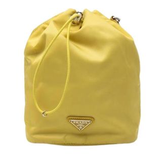 Prada Pre-owned Nylon Pouch - - Pre-owned - Damen - Gelb - ONE SIZE