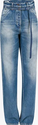 Dries Van Noten Wide-Leg Denim Jeans - Blue