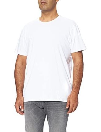 Selected Selected Homme NOS Homme 16073457 T Shirt, Blanc (Bright Whitebright White), L EU