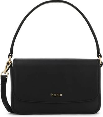 Kazar Femme, Sacs, Noir, Taille: ONE Size Sac &agrave; main &agrave; rabat en cuir