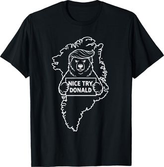 Greenland Gr&ouml;nland Eisb&auml;r SAGT Nein T-Shirt