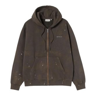 Carhartt Work in Progress Herren, Sweatshirts & Hoodies, Braun, SGr&ouml;&szlig;e