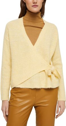 Esprit Damen 121EE1I313 Strickjacke, 774/PASTEL Yellow 5, XXL