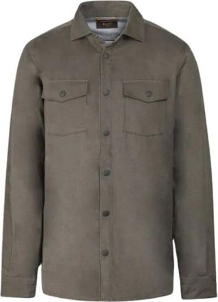 Moorer Homme, Chemises, Vert, Taille: XL Silas-M3
