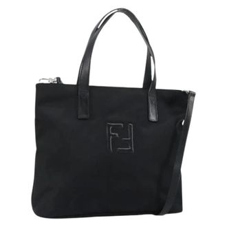 Fendi Pre-owned Nylon Vintage Tote Bag - - Pre-owned - Damen - Schwarzk - ONE SIZE