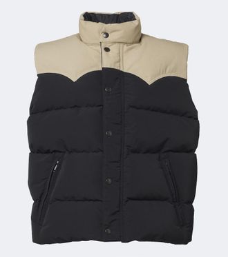 Canada Goose Veste doudoune sans manches Douglas en coton m&eacute;lang&eacute;