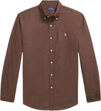 Ralph Lauren Homme, Chemises, Brun, Taille: XL Ralph Lauren - Chemises > Chemises d&eacute;contract&eacute;es