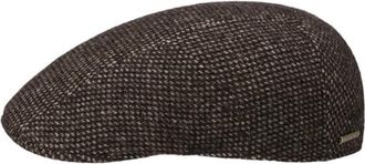 Stetson Casquette Brockton Wool Ivy Homme - Made in The EU Gavroche avec Visiere, Visiere Automne-Hiver Automne Hiver - XL (60-61 cm) Marron-Beige