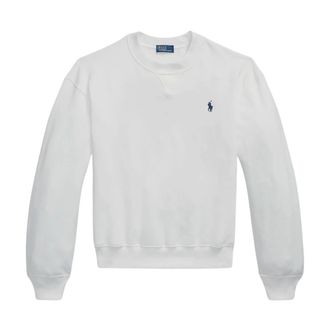 Polo Ralph Lauren Damen, Sweatshirts & Hoodies, Wei&szlig;, LGr&ouml;&szlig;e