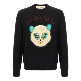 Valentino Garavani Strickware - - Knitwear - Herren - Schwarzk - L