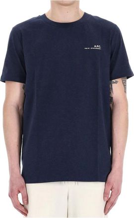A.P.C. Standard Rue Madame T-Shirt - - Tops - Herren - Blau - 2XL