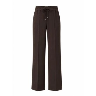 Marella Emmpietre Pantalon Large - Femme - Pantalons - Brun - Taille: 38 FR