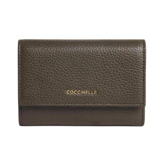 Coccinelle Metallic Medium Wallet - - Accessories - Damen - Gr&uuml;n - ONE SIZE