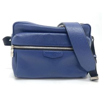 Louis Vuitton Pre-owned Cuir sacs-louis-vuitton - Femme - Pre-owned - Bleu - Taille: ONE Size