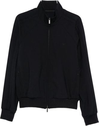 Emporio Armani Homme, Sweatshirts et sweats &agrave; capuche, Noir, Taille: 3XL Veste de surv&ecirc;tement zipp&eacute;e int&eacute;grale
