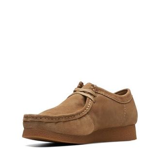 Clarks Mixte WallabeeEVO Shoes, Dark Sand Suede, 41.5 EU