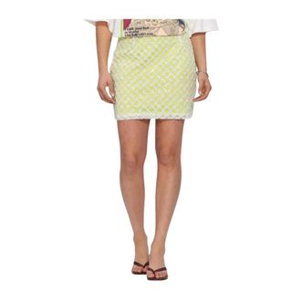 Refined Department Yael Minirock - - Skirts - Damen - Gr&uuml;n - XS